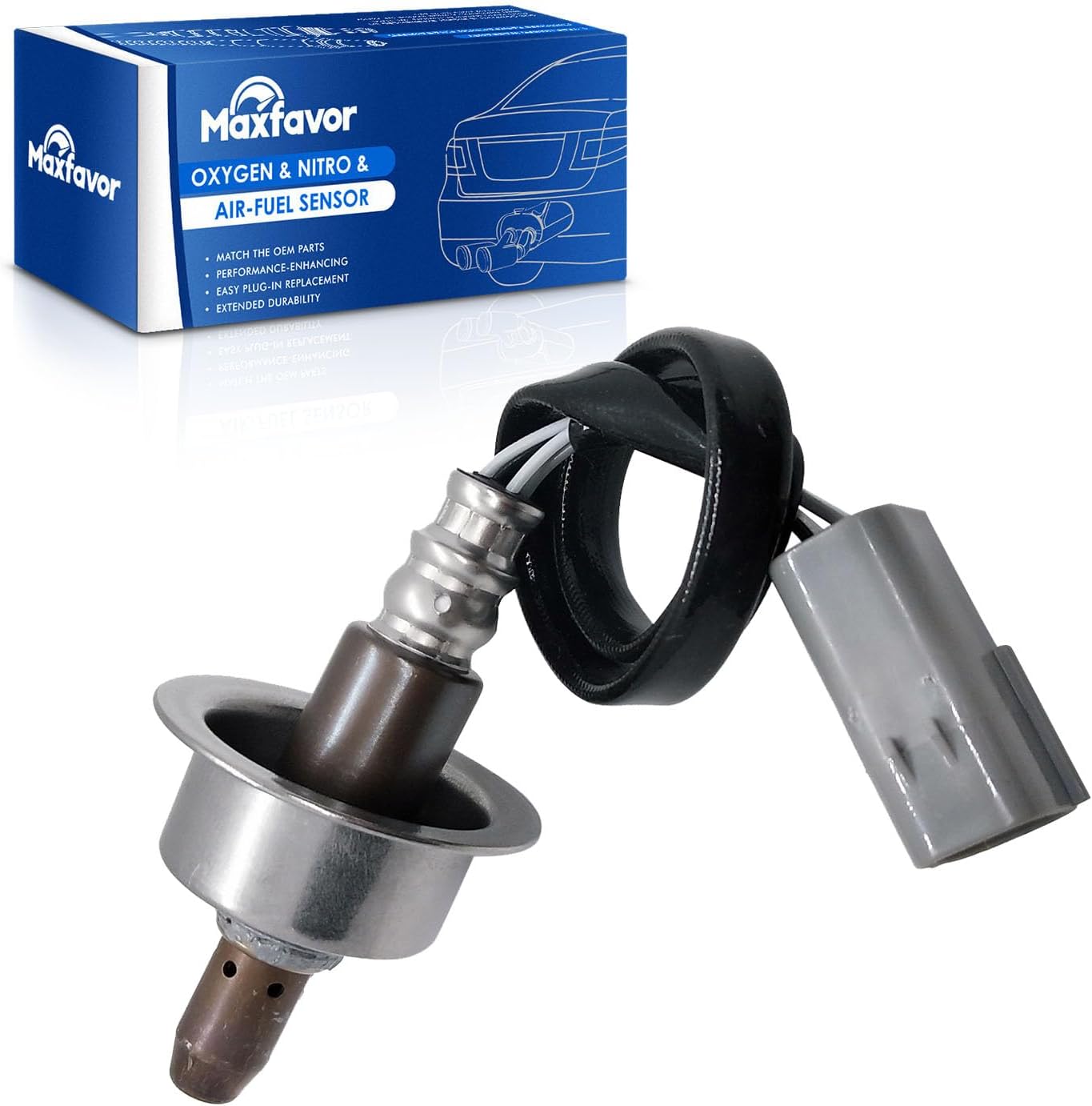 Amazon.com: MAXFAVOR 1Pc Upstream Oxygen O2 Sensor Replacement for ...