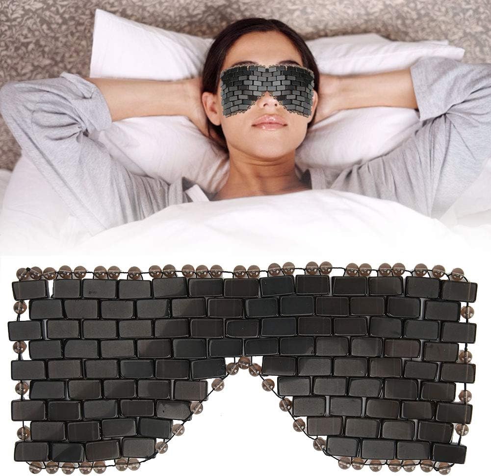 Amazon.com: Quartz Sleep Mask White Jade Stones Anti Wrinkle Massage ...
