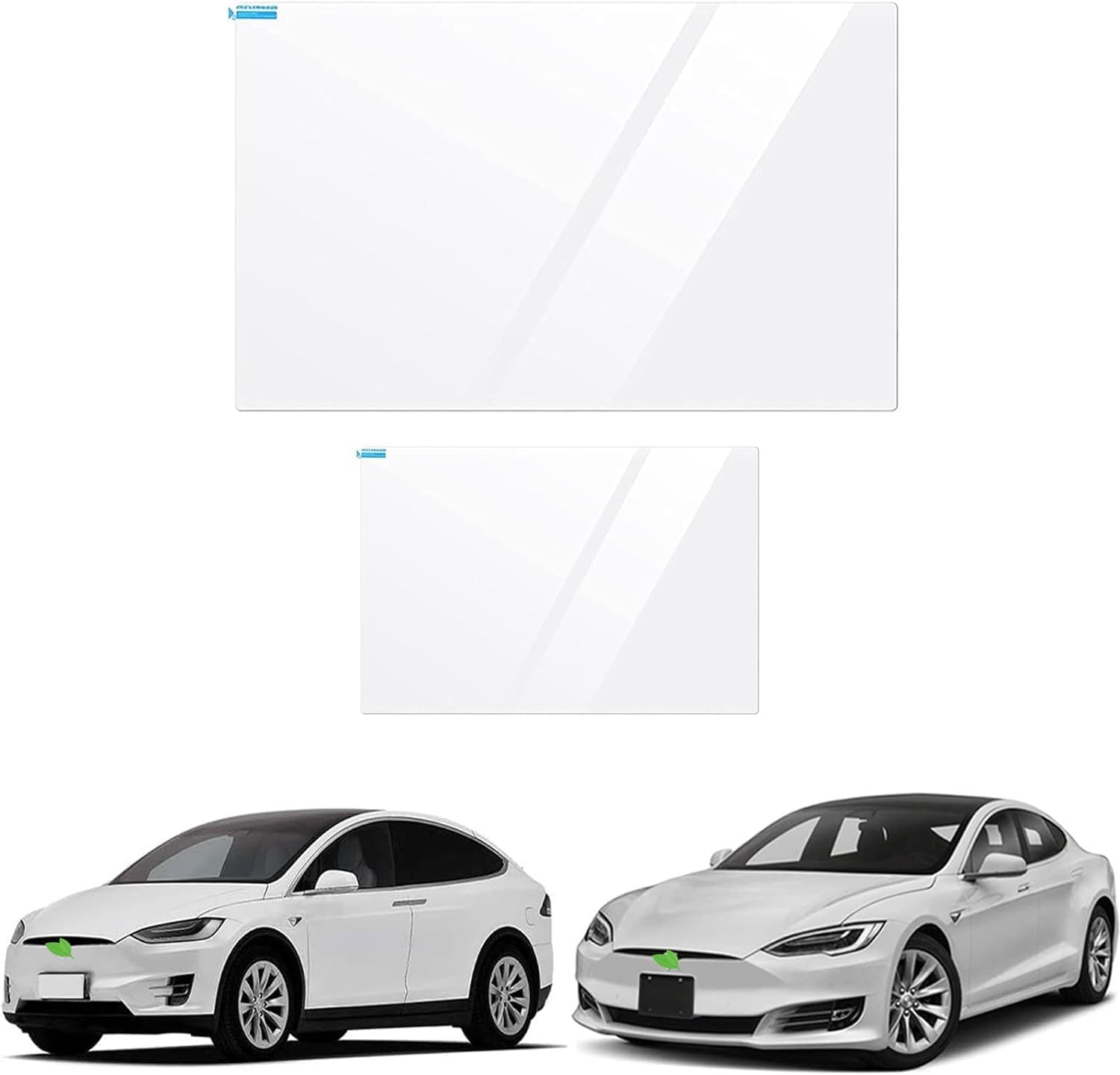 Amazon.com: For Tesla Model S Model X Screen Protector 2024 Matte Anti ...