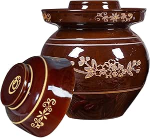 Amazon.com: GANAZONO Pots Large Ceramic Pickle Jar Traditional Chinese ...
