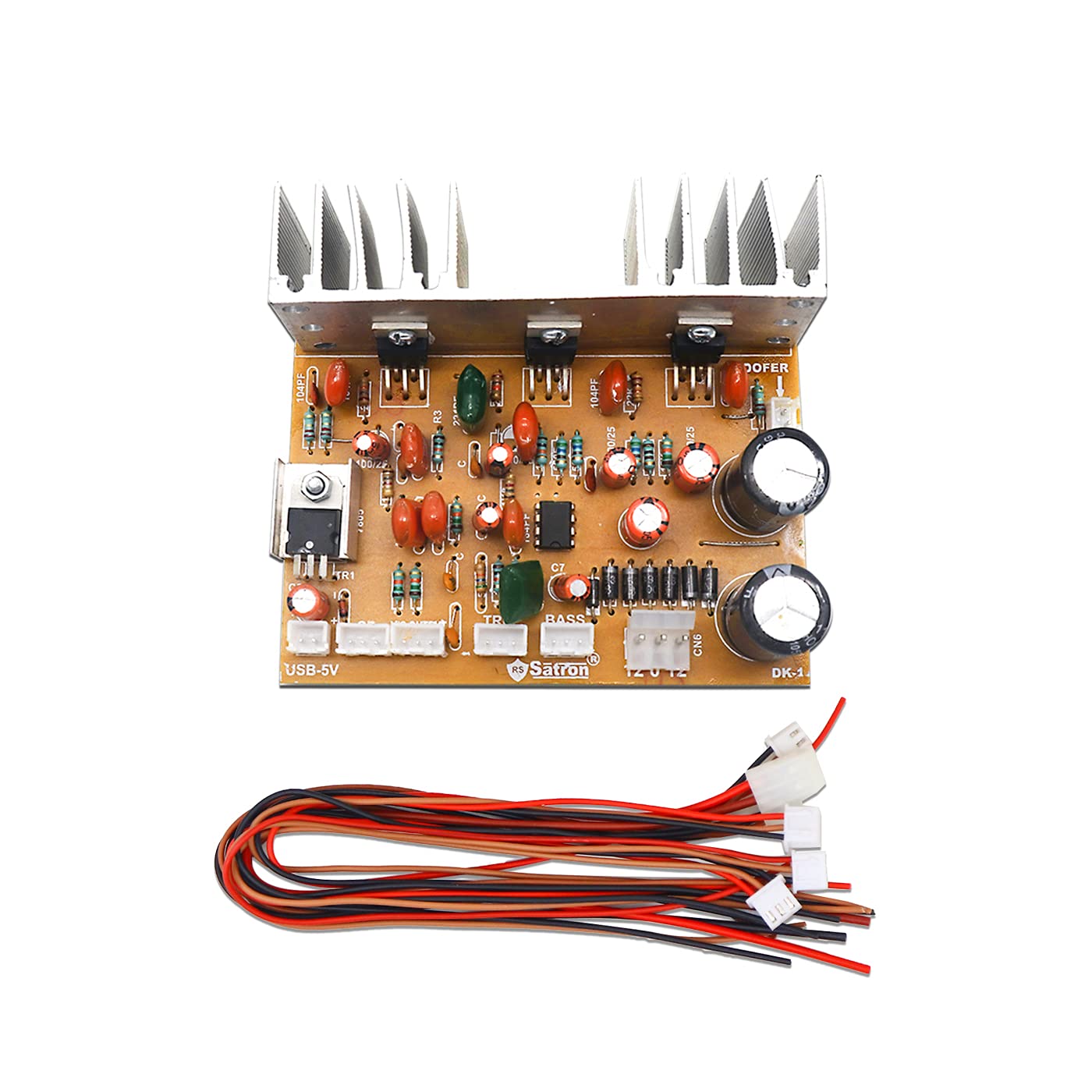 Electronic Spices 2.1 Home Theater Amplifier Circuit Board Kit 100 Watt ...