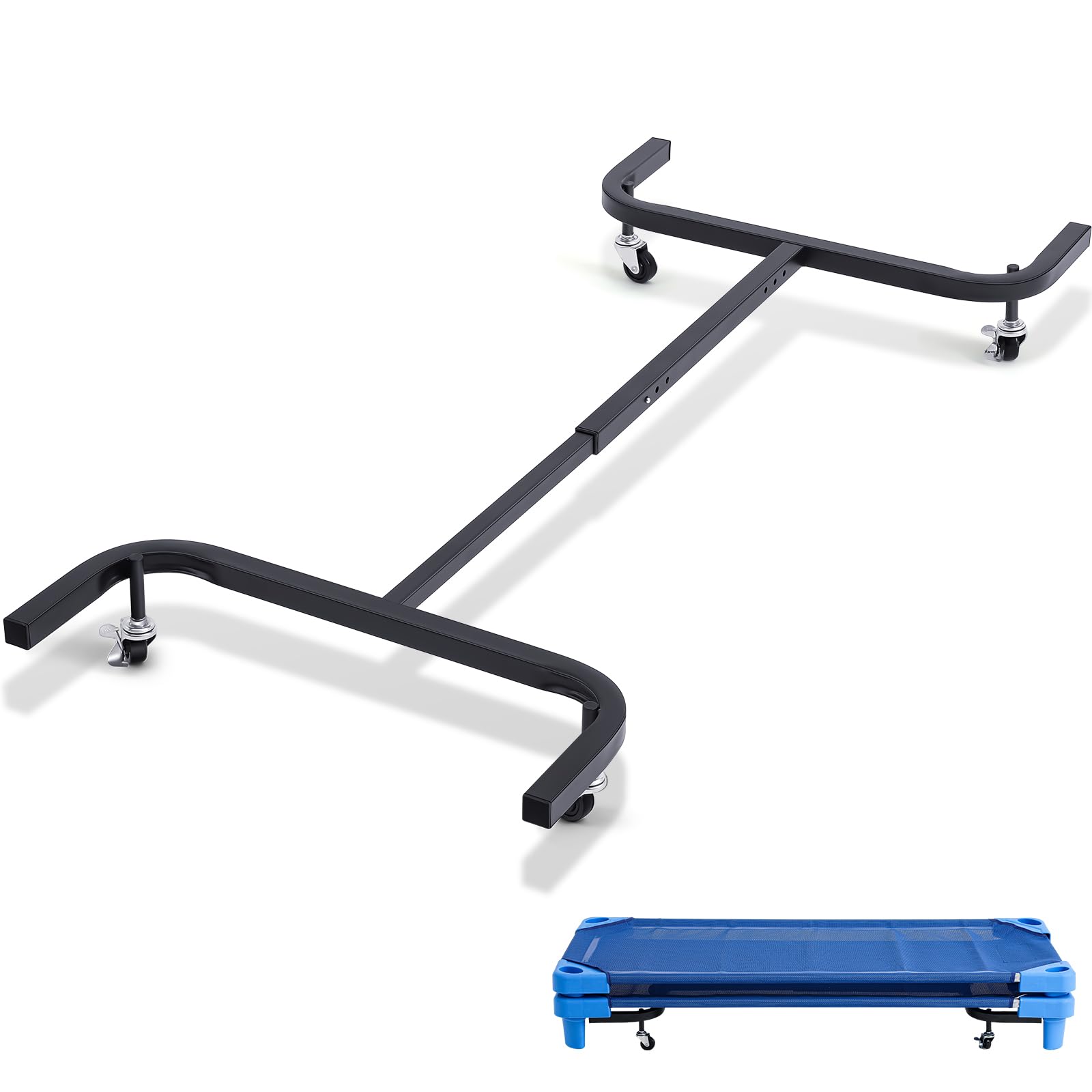 Amazon.com : Aurelema Universal Cot Carrier Cozy Cot Trolley with 4 ...