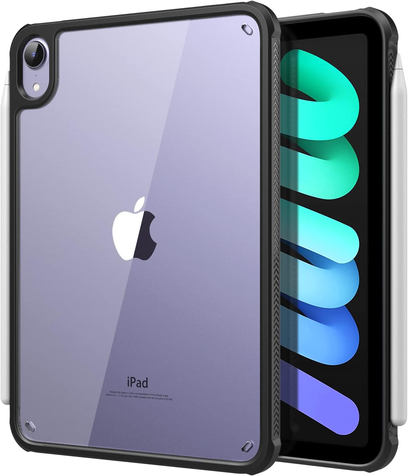 TiMOVO Case for iPad Mini 7 2024 (A17 Pro) / iPad Mini 6 2021, iPad Mini 7th/6th Generation Case ...