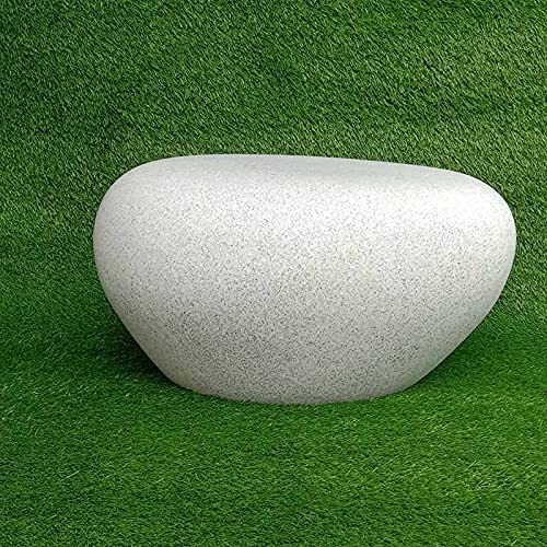 Decorativekart Stone Pebble Look Fiberglass Seating Stool for Indoor ...