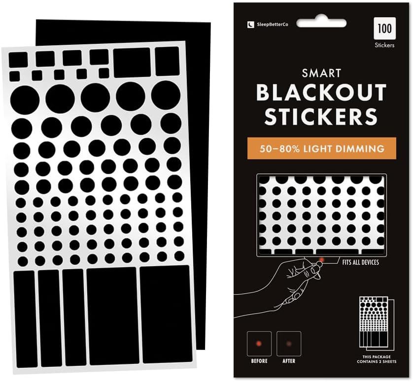 Amazon.com: BLOCKED Stackable Webcam/Camera Vinyl Covers | 95 Low-Tack ...