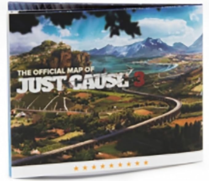 Amazon.com: Just Cause 3 Medici Map: Posters & Prints