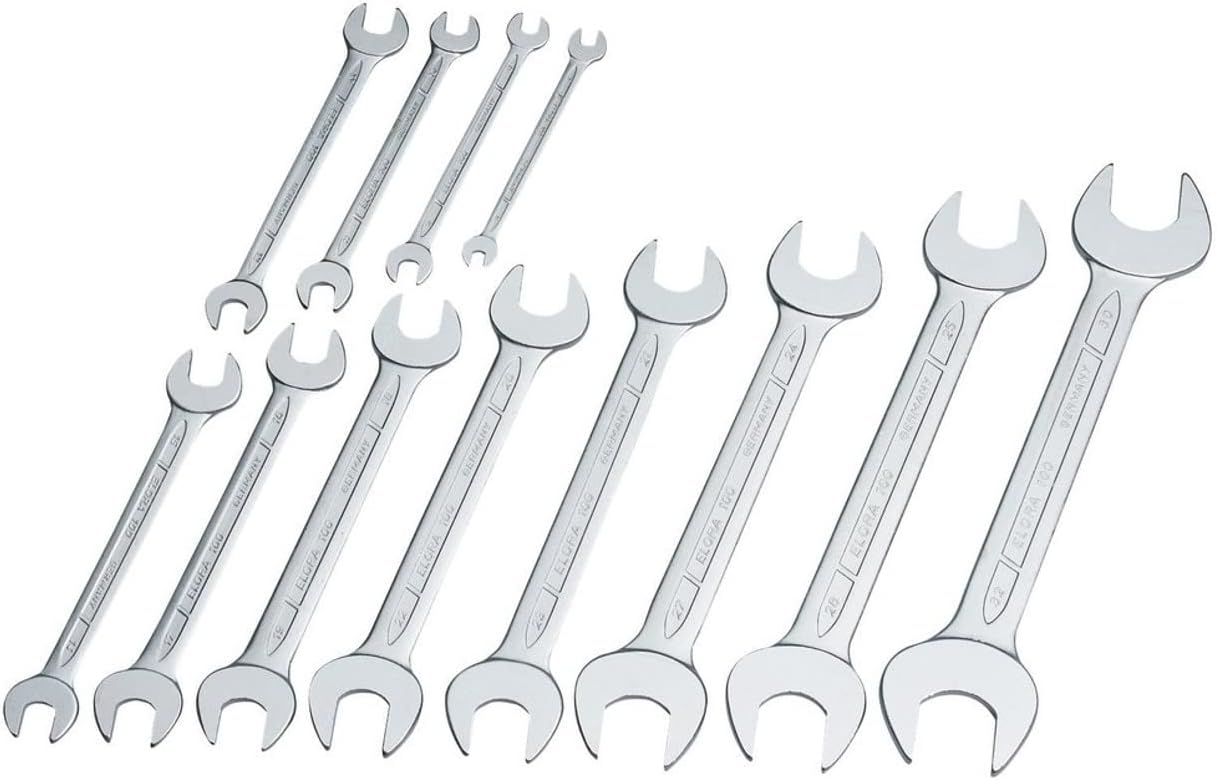 Draper 01276 6-32 mm 12-Piece DOE Spanner Set - Open End Wrenches ...