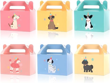 Amazon.com: Pet Dog Birthday Decorations Retro Puppy Themed Party ...