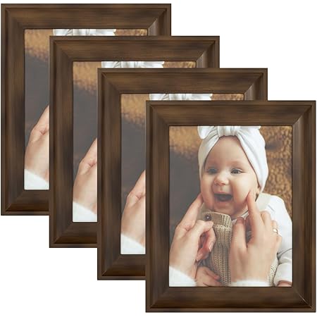 Horde 4er Bilderrahmen 15x20 Cm Fotorahmen Set Mit Transparente