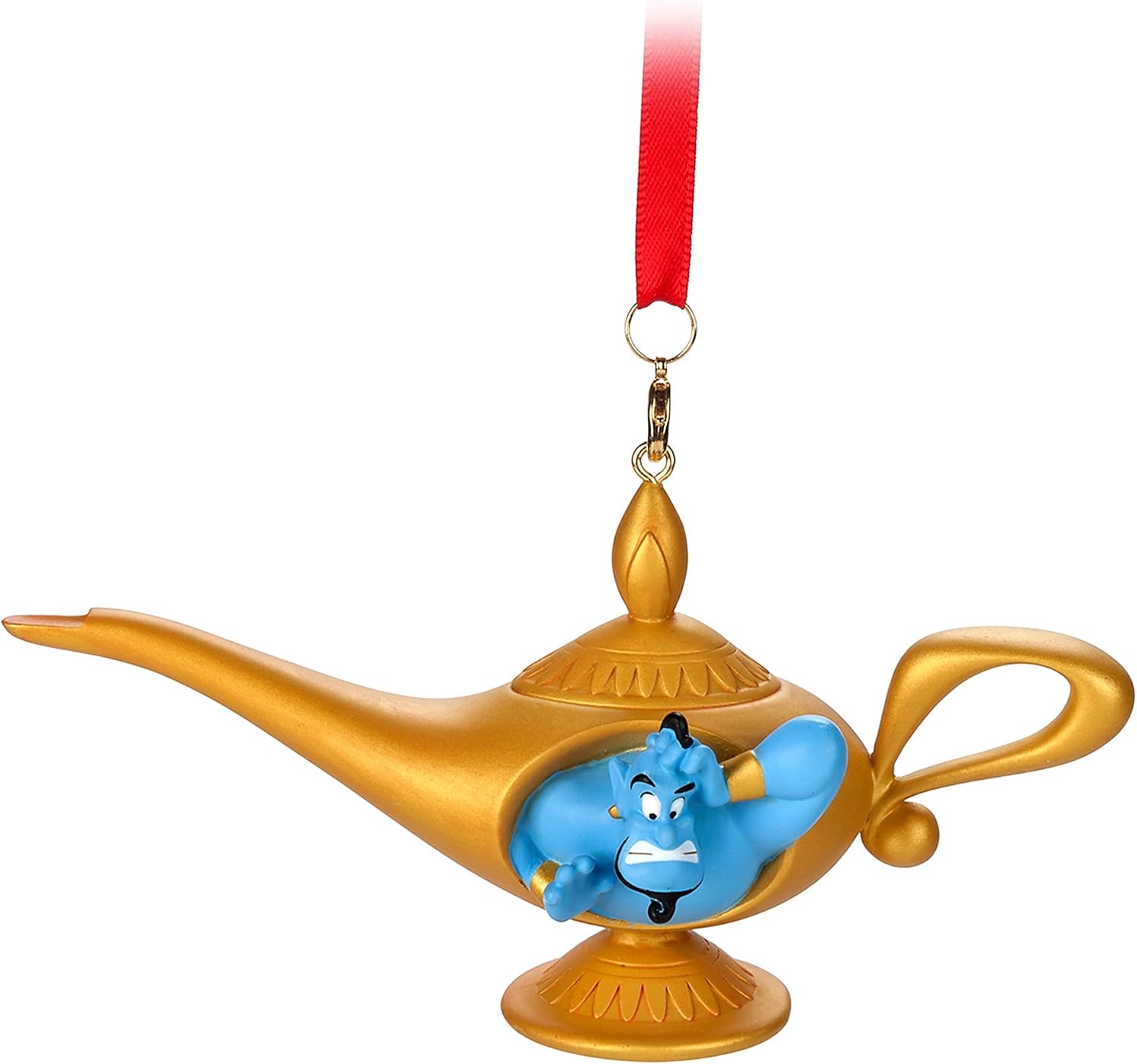 Amazon.com: Disney Genie Lamp Sketchbook Ornament – Aladdin No Color ...