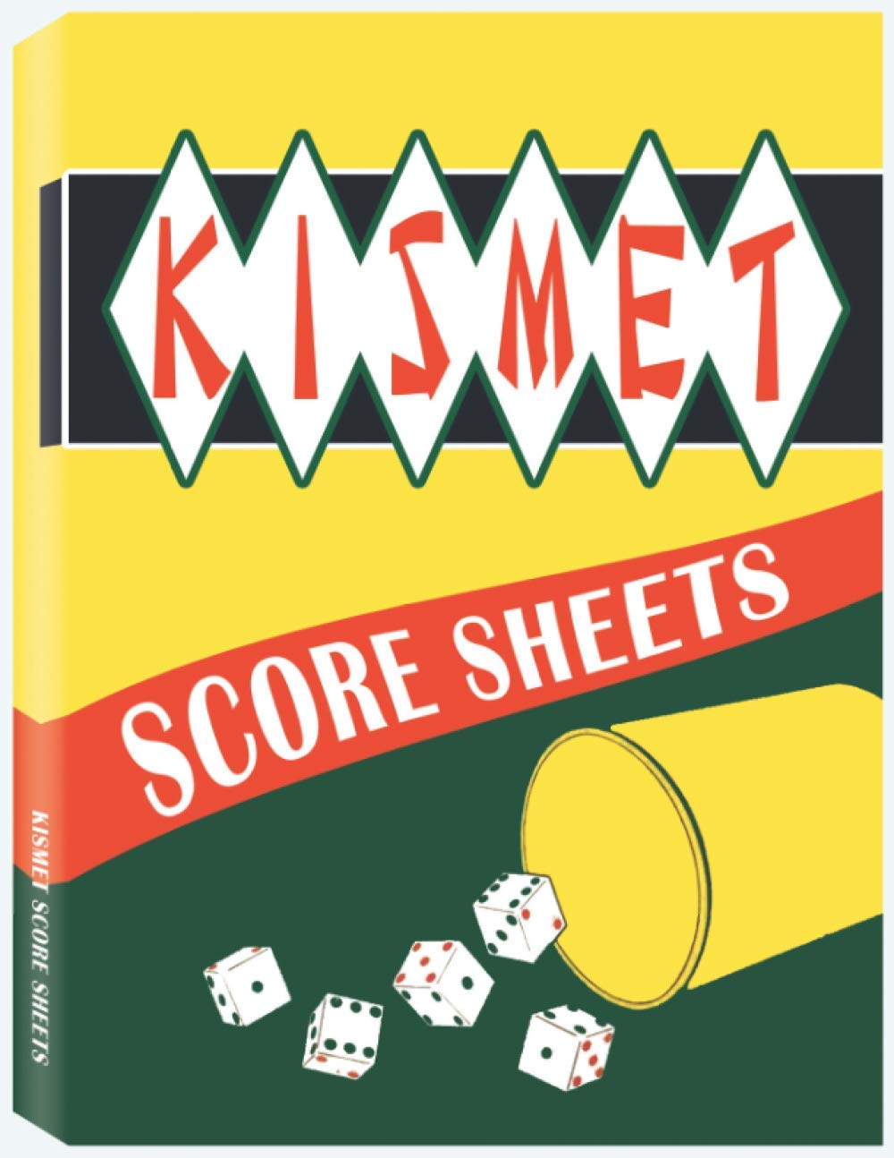 Kismet Score Sheets: 100 Kismet Score Pads - Kismet Dice Game Score ...
