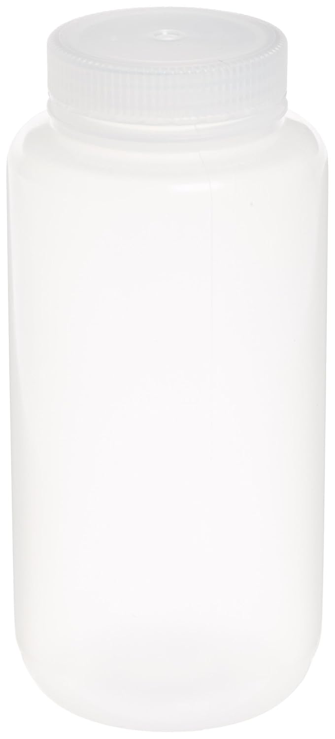 Nalgene Polypropylene Wide Mouth Packaging Bottle, 32 oz/1000ml(Case of ...