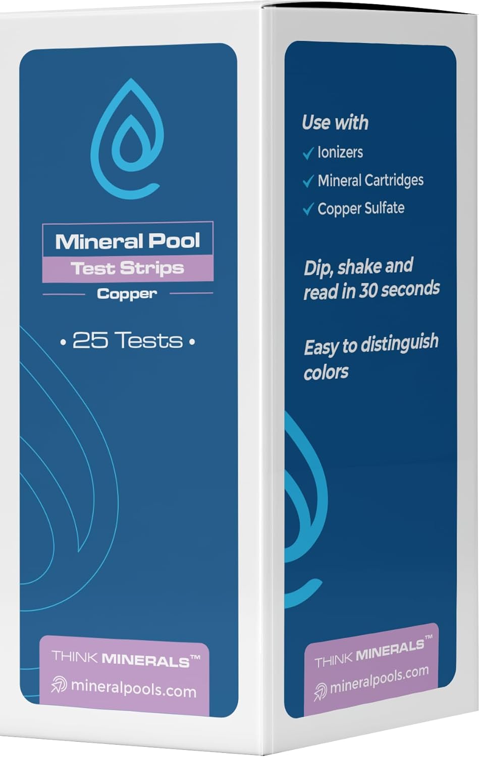 Amazon.com: Copper Test Strips for Pool Ionizers, Mineral Cartridges ...