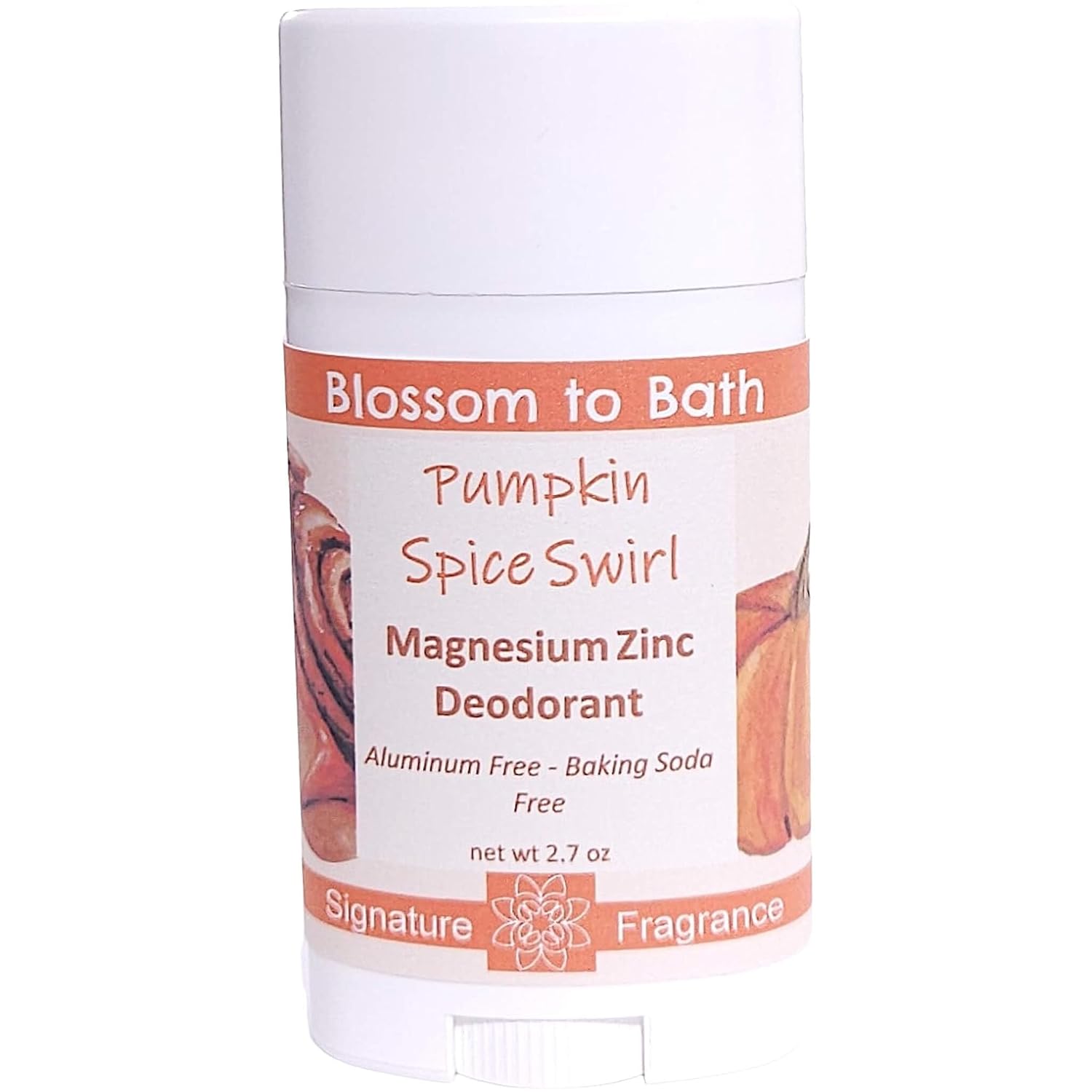 Amazon.com : Pumpkin Spice Swirl Magnesium Zinc Deodorant (2.7 ounce ...