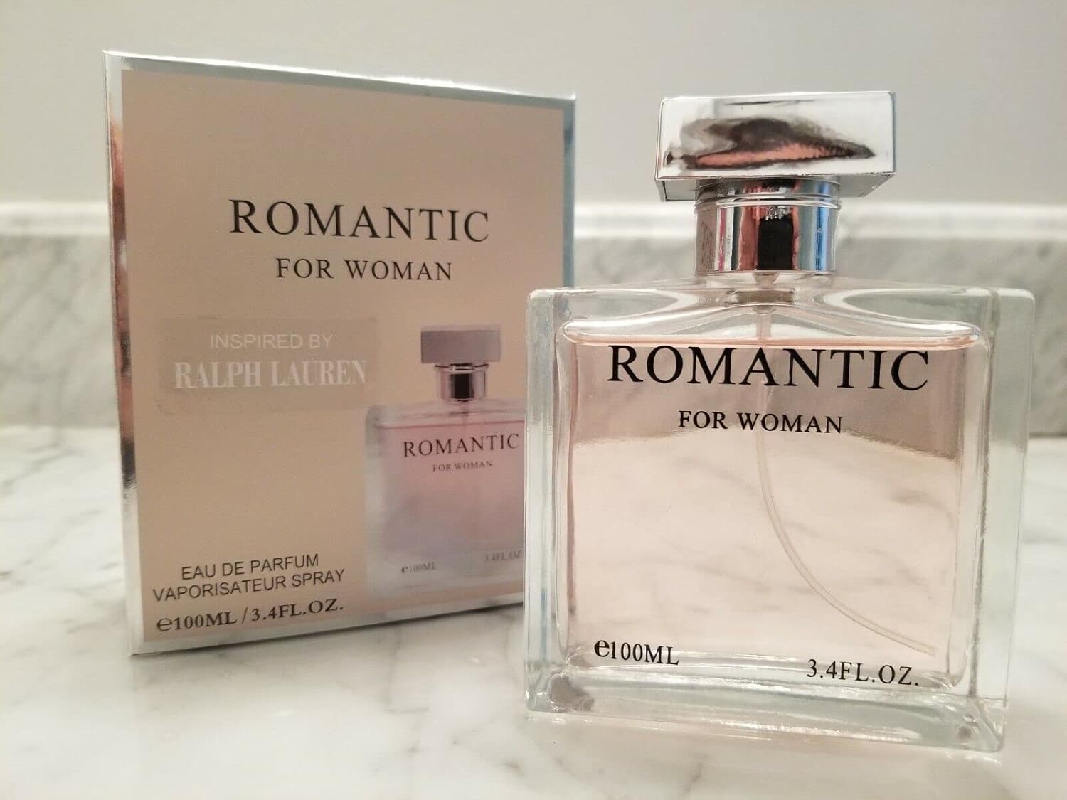 Amazon.com : ROMANTIC POUR FEMME 3.4 oz. Long Lasting Natural Spray ...