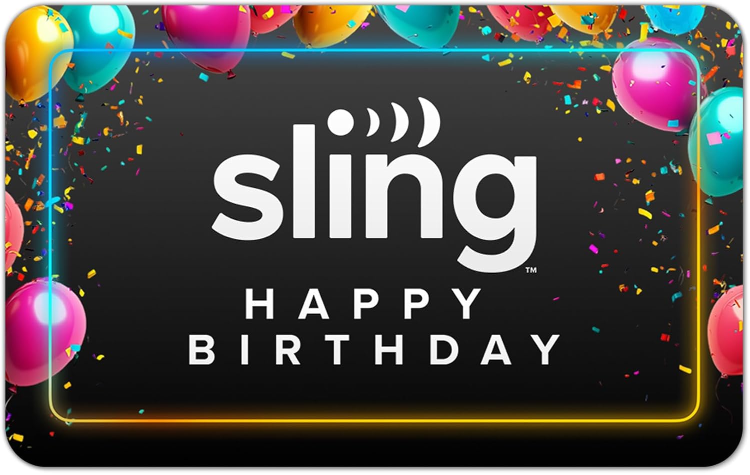 Amazon.com: Sling TV eGift Card - $75 - Birthday : Gift Cards