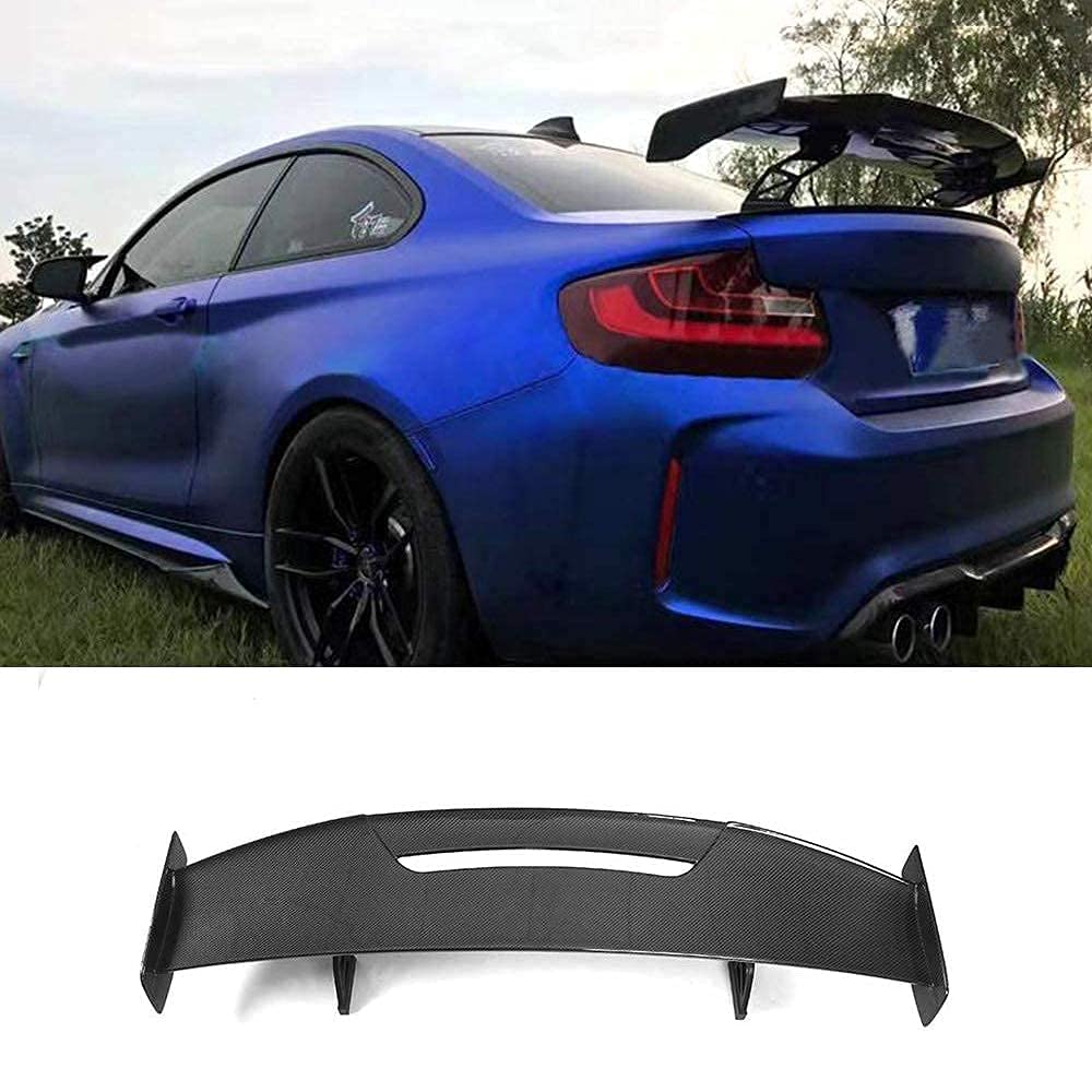 Buy ERBV Carbon Fiber Rear Spoiler Wing, Rear Bumper Diffuser Lower Lip ...