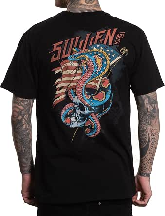 Sullen Men's Americobra Americana Series Tattoo Lifestyle Graphic ...