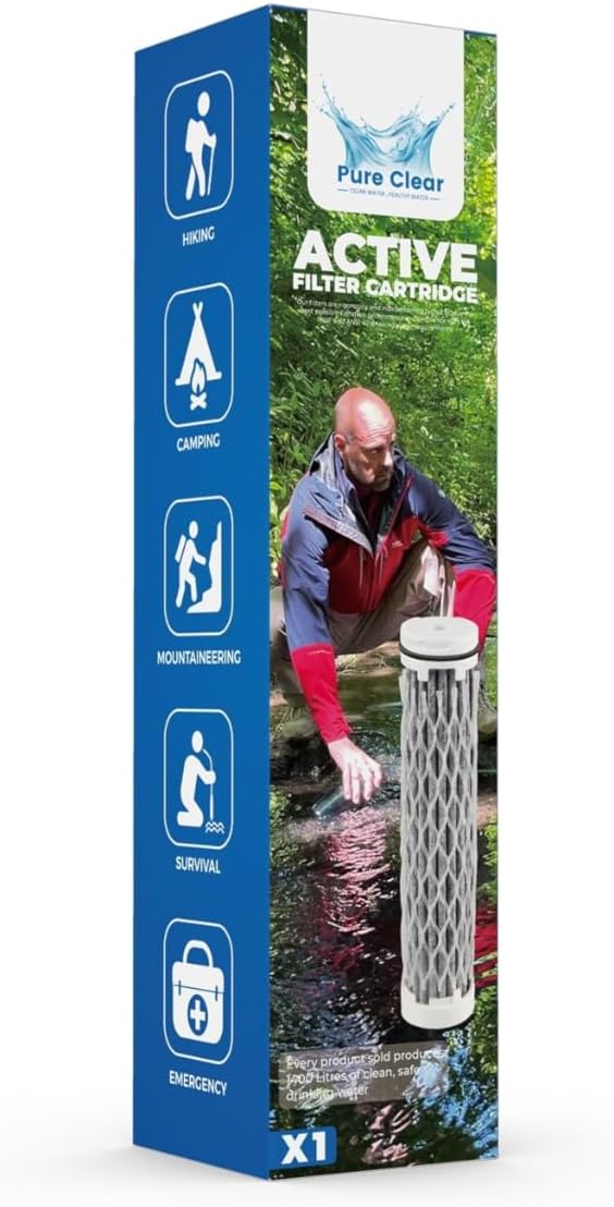 Pure Clear Replacement Filter for Active Water Bottle : Amazon.co.uk ...