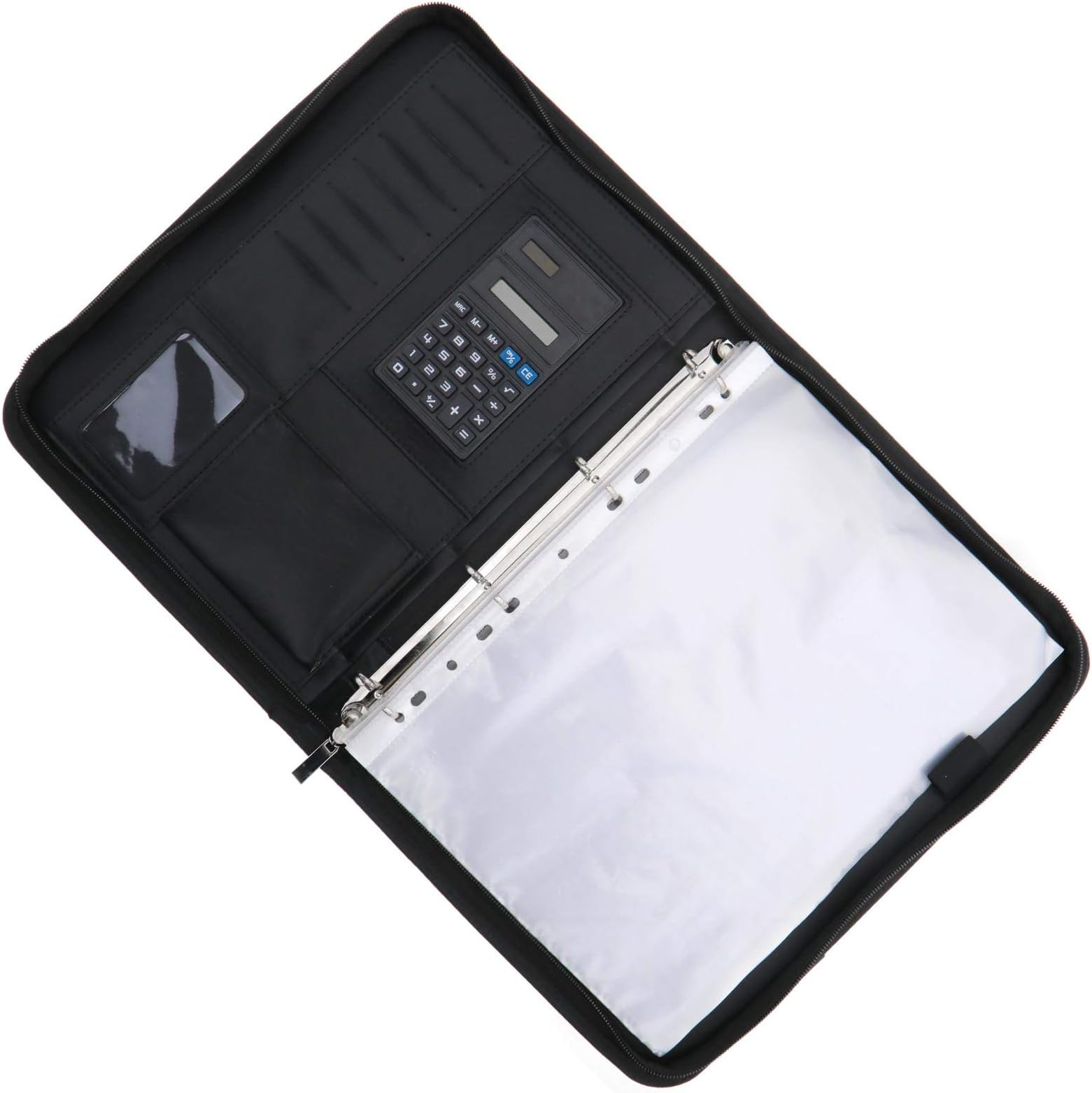 Create idea Conference Folder A4 Zipped Handle Leather Conference ...