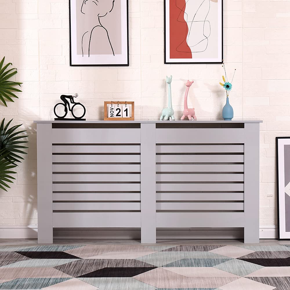 Radiator Covers Modern Wood Radiator Cover Cabinet Horizontal Slat ...