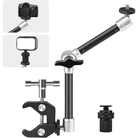 Amazon.com : Niewalda Camera Magic Arm articulating arm- 11 Inch Metal ...