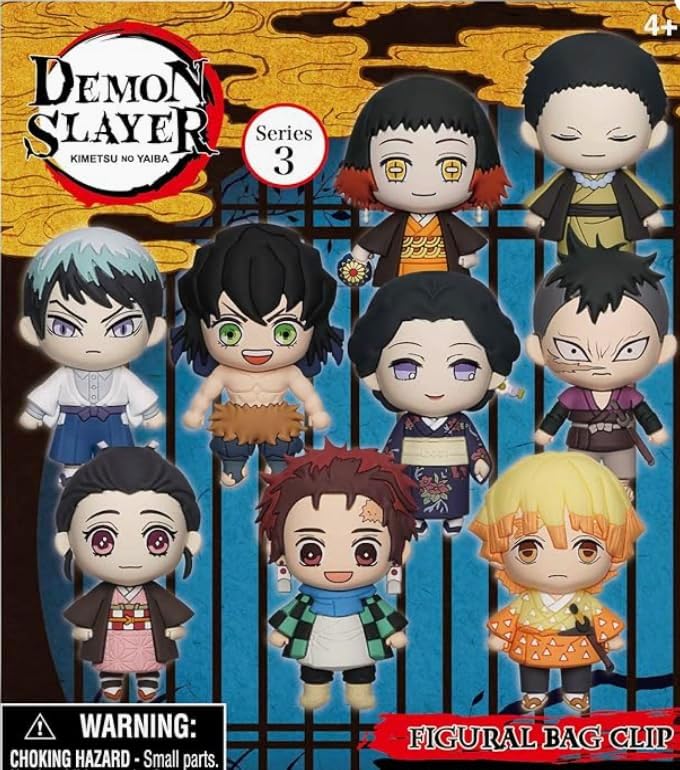 Amazon.com: Monogram Demon Slayer Kimetsu No Yaiba Series 4 3D Foam ...