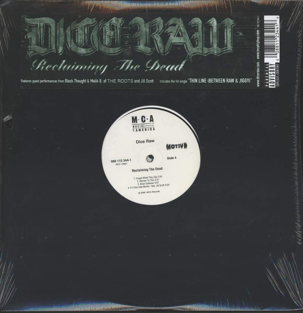 Reclaiming the Dead (Vinyl): Dice Raw: Amazon.ca: Music
