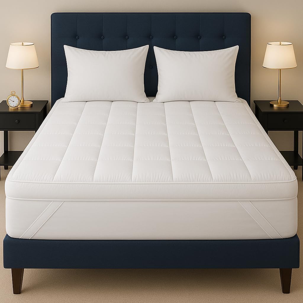 House 22 Ultra-Soft Quilted Mattress Topper Single Bed (90×190 cm ...