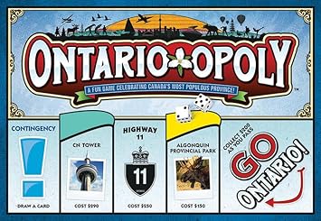 Ontario-Opoly - A Fun Game Celebrating Canada's Most Populous Province ...