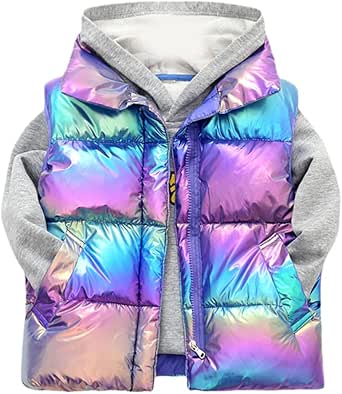 Amazon.co.jp: QPQPQ ダウンベスト キッズ 子供服 秋冬 暖かい 男の子 女の子 ジュニア 大きいサイズ トップス 前開き ...