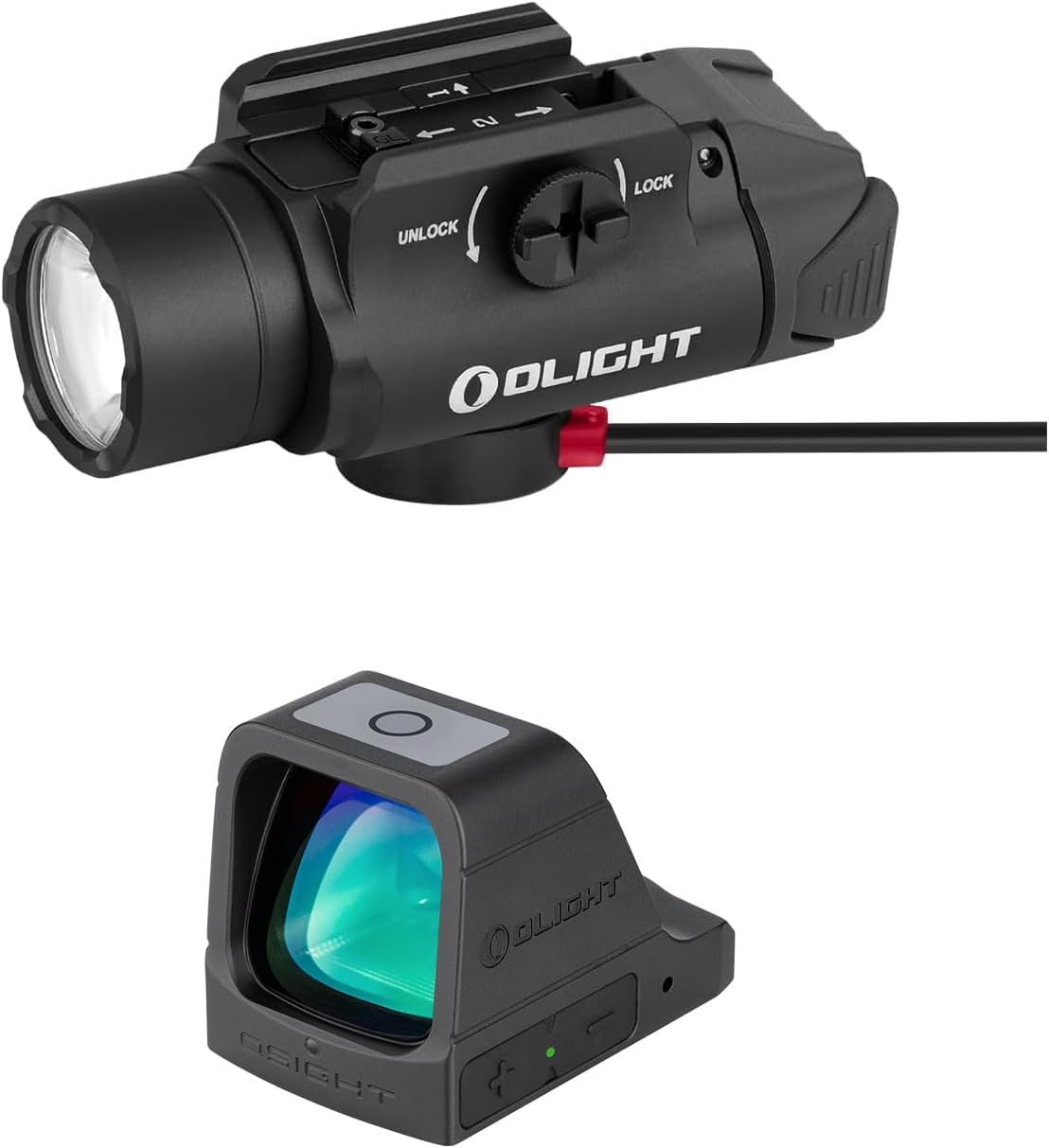 Amazon.com: OLIGHT PL-3R Valkyrie Rechargeable Tactical Light, 1500 ...