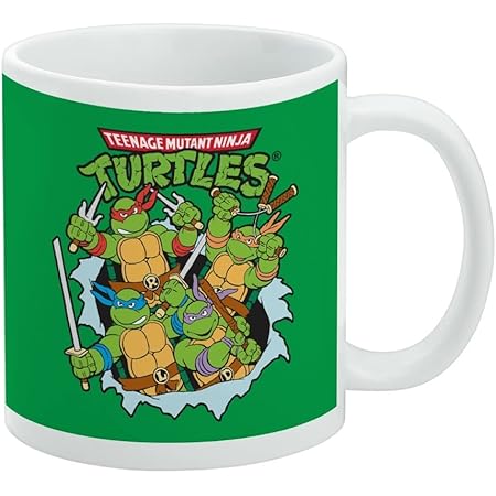 Amazon.com: GRAPHICS & MORE Teenage Mutant Ninja Turtles Group Retro ...
