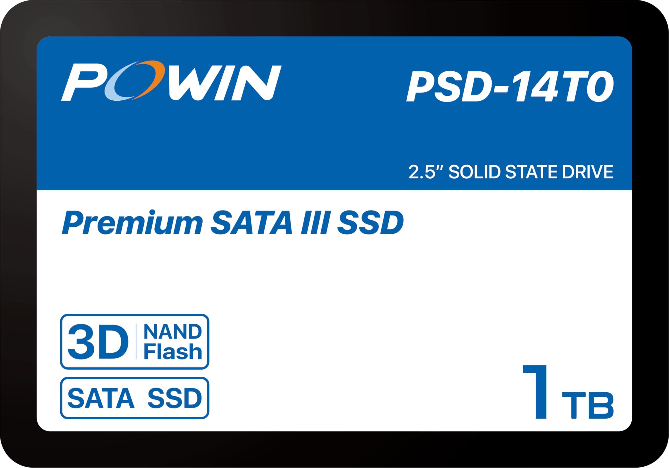 Amazon.com: POWIN Premium SATA III SSD – 2.5 inch Internal Solid State ...