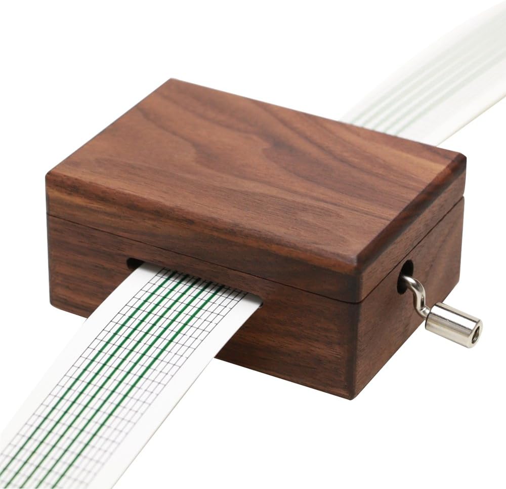 Amazon.com: 10 Pcs Music Box Refill Blank Paper DIY Hand Crank Music ...