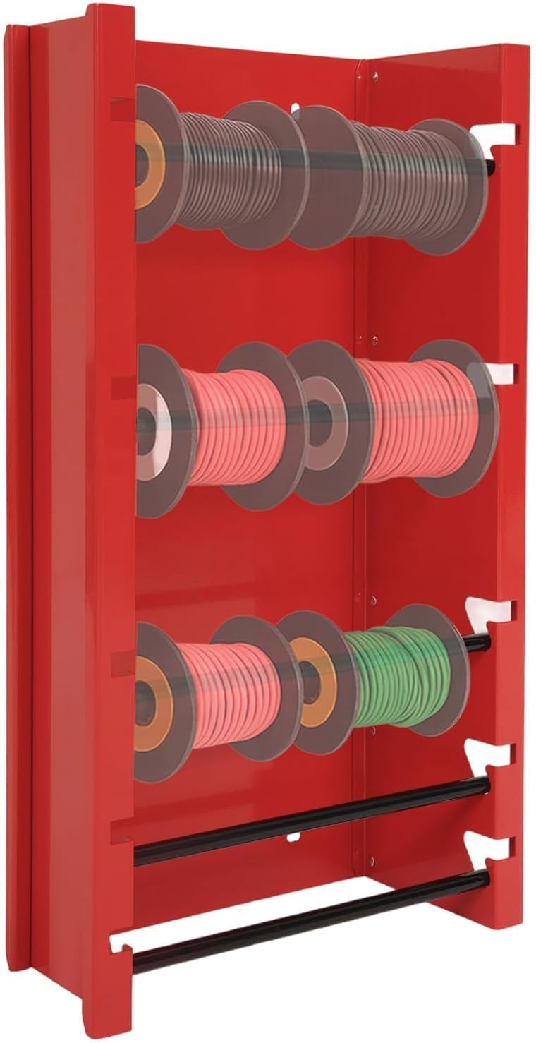 Amazon.com: Gelacie 13.7X26X6" Heavy Duty Wire Spool Holder, Wall ...