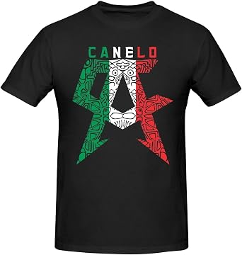 Mitman Canelo Music Alvarez t-Shirts Men's Summer Cotton Casual Crew ...
