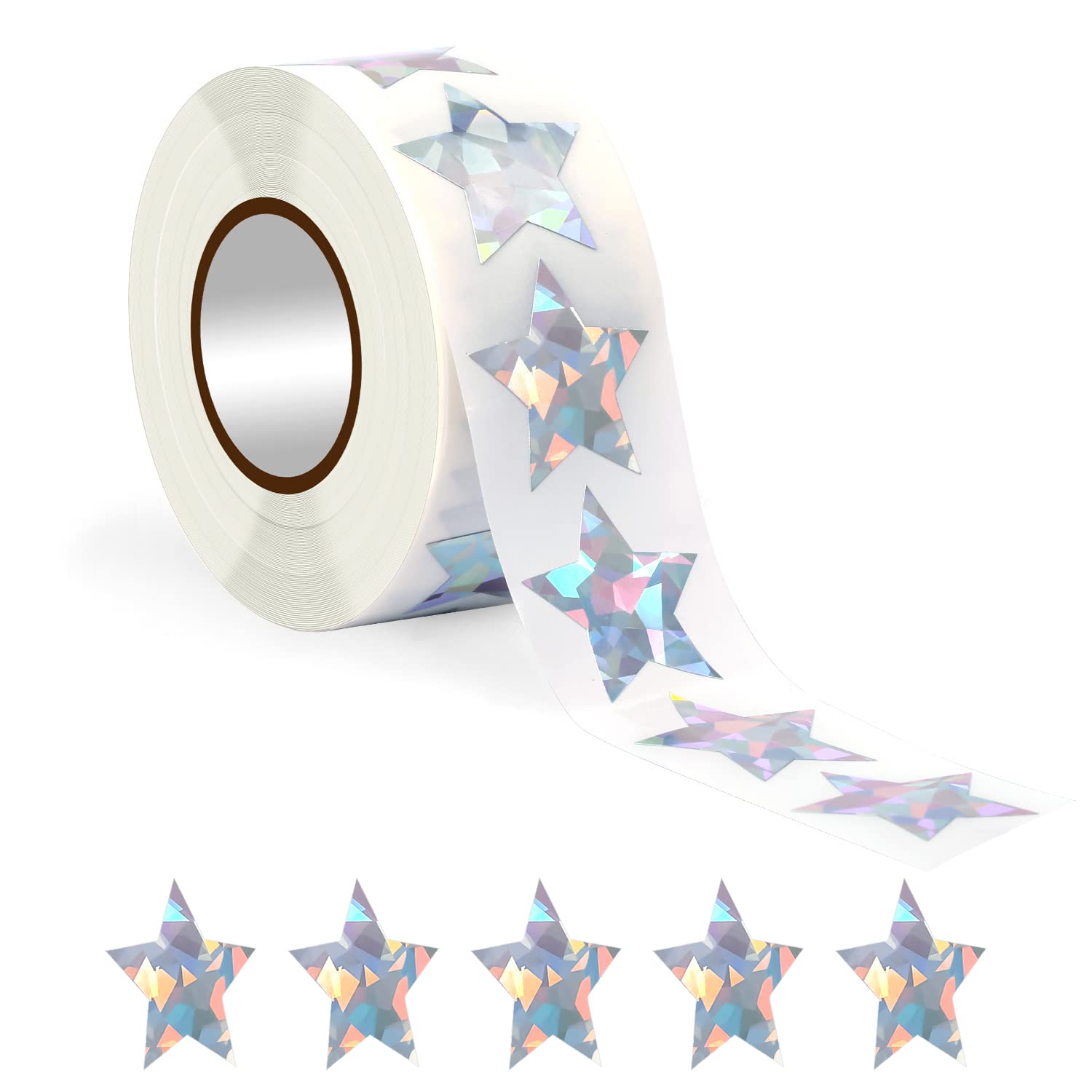 Amazon.com: TOYMIS 500Pcs Small Star Stickers, 1.5inch Self Adhesive ...