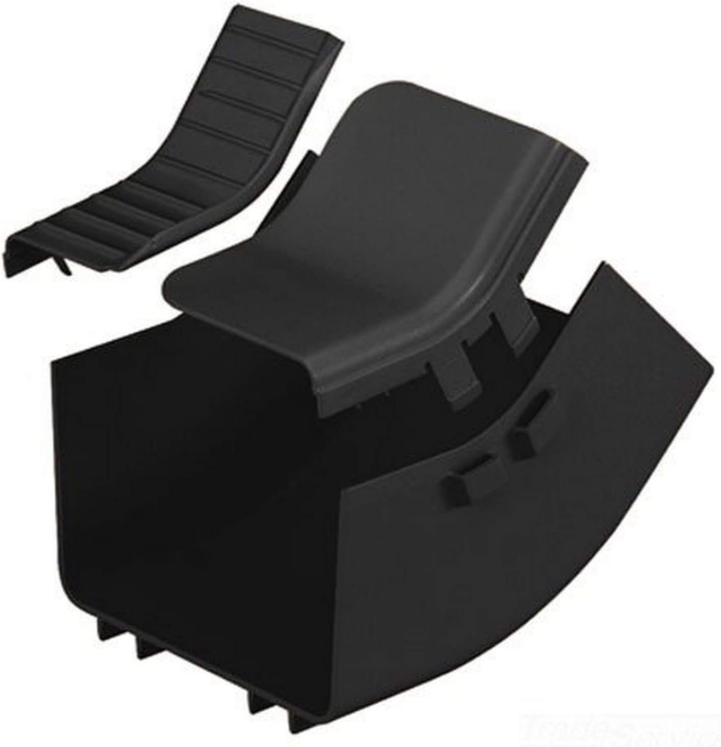 Amazon.com: Panduit FROV456X4BL Vertical Raceway Outside Angle Fitting ...