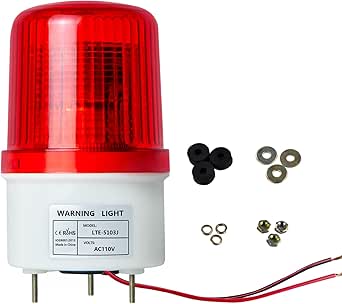 Amazon.com: Y DIANS S LED Strobe Beacon Warning Lights, AC110V-120V LED ...