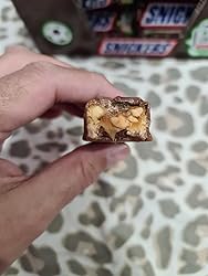 Snickers, Caramel & Peanuts Bulk Chocolate Box, Milk Chocolate Bars ...