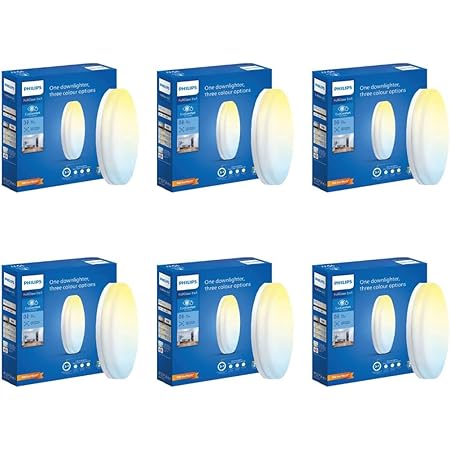 PHILIPS Ultra Glow 15-watt Round LED Downlighter | 3 Colors in 1 ...