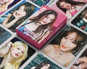Amazon.com : 55pcs Kpop (G) I-dle Shuhua Photocards I Feel Queen Cards Lomo Cards : Office Products