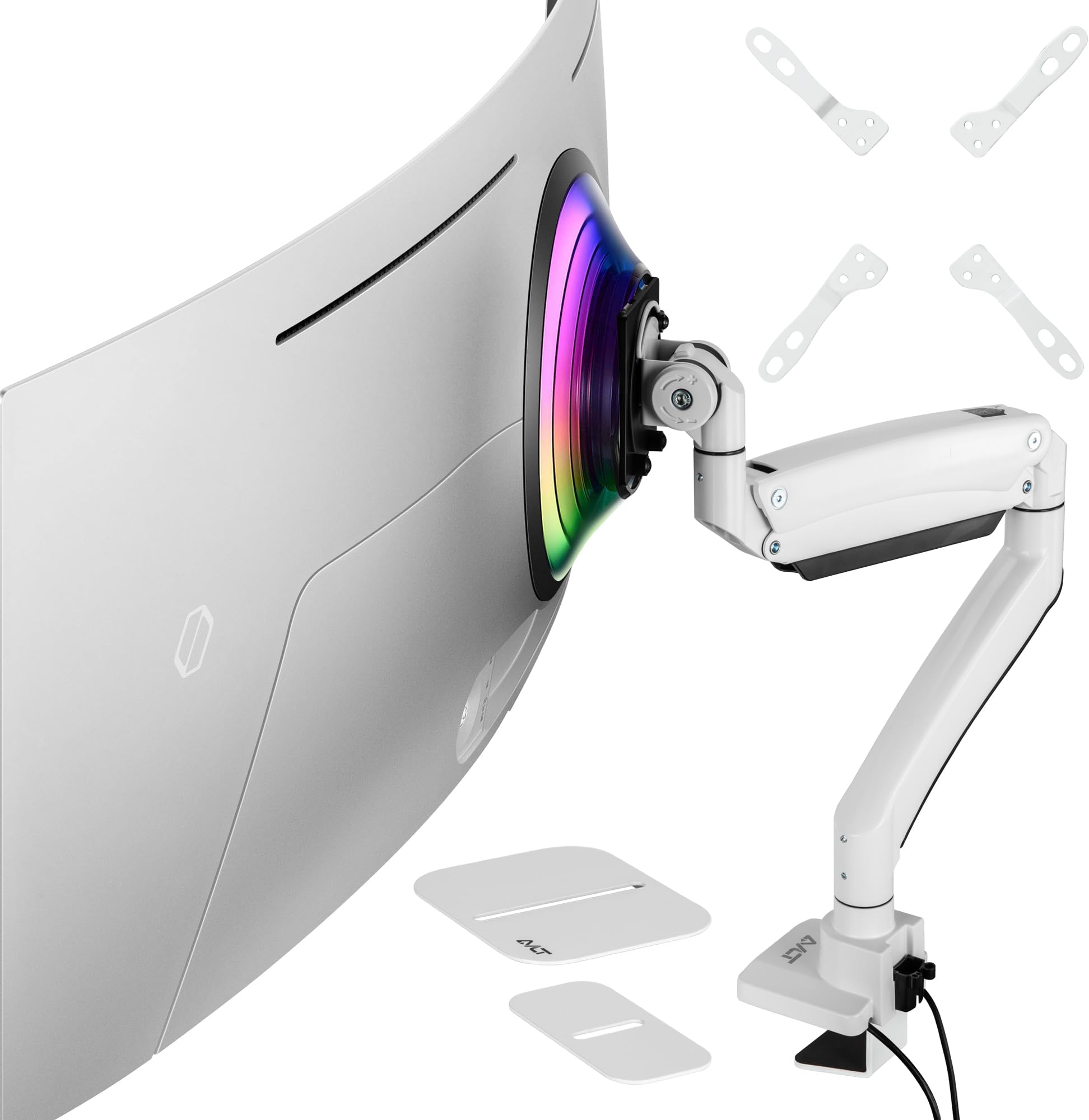 Amazon.com: ULTRARM Heavy Duty Monitor Arm for Ultrawide Monitors up to ...