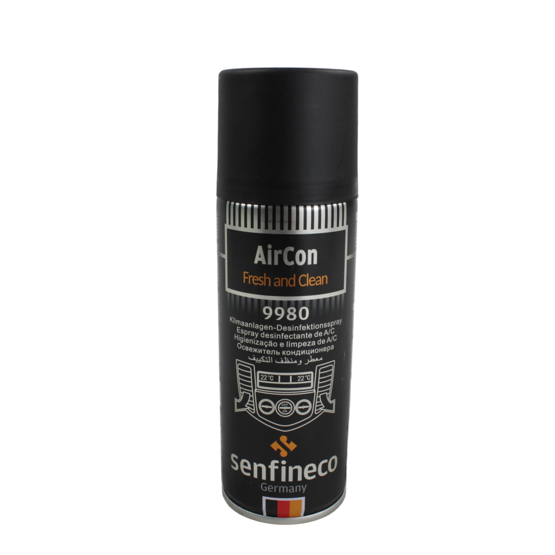 Senfineco Spray desinfectante y Limpiador de Aire Acondicionado Elimina ...