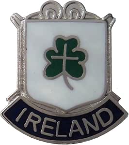 Amazon.com: 1000 Flags Limited Ireland Irish Shamrock Small Enamel and ...