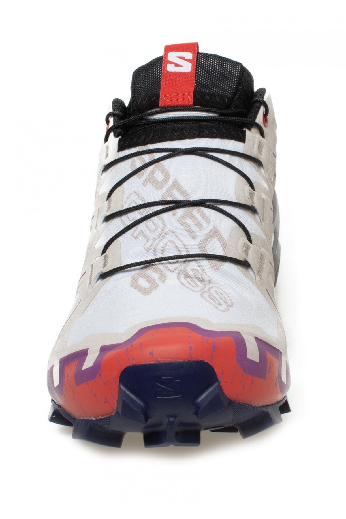 Snapklik.com : Salomon Speedcross 6 White/Sparkling Grape/Fiery Red 8.5 B