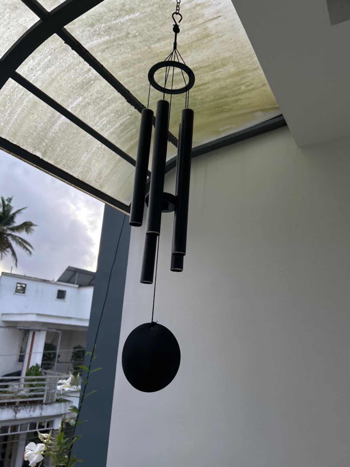 Paradigm Pictures Big 5 Pipe Wind Chimes for Home Balcony - Positive ...