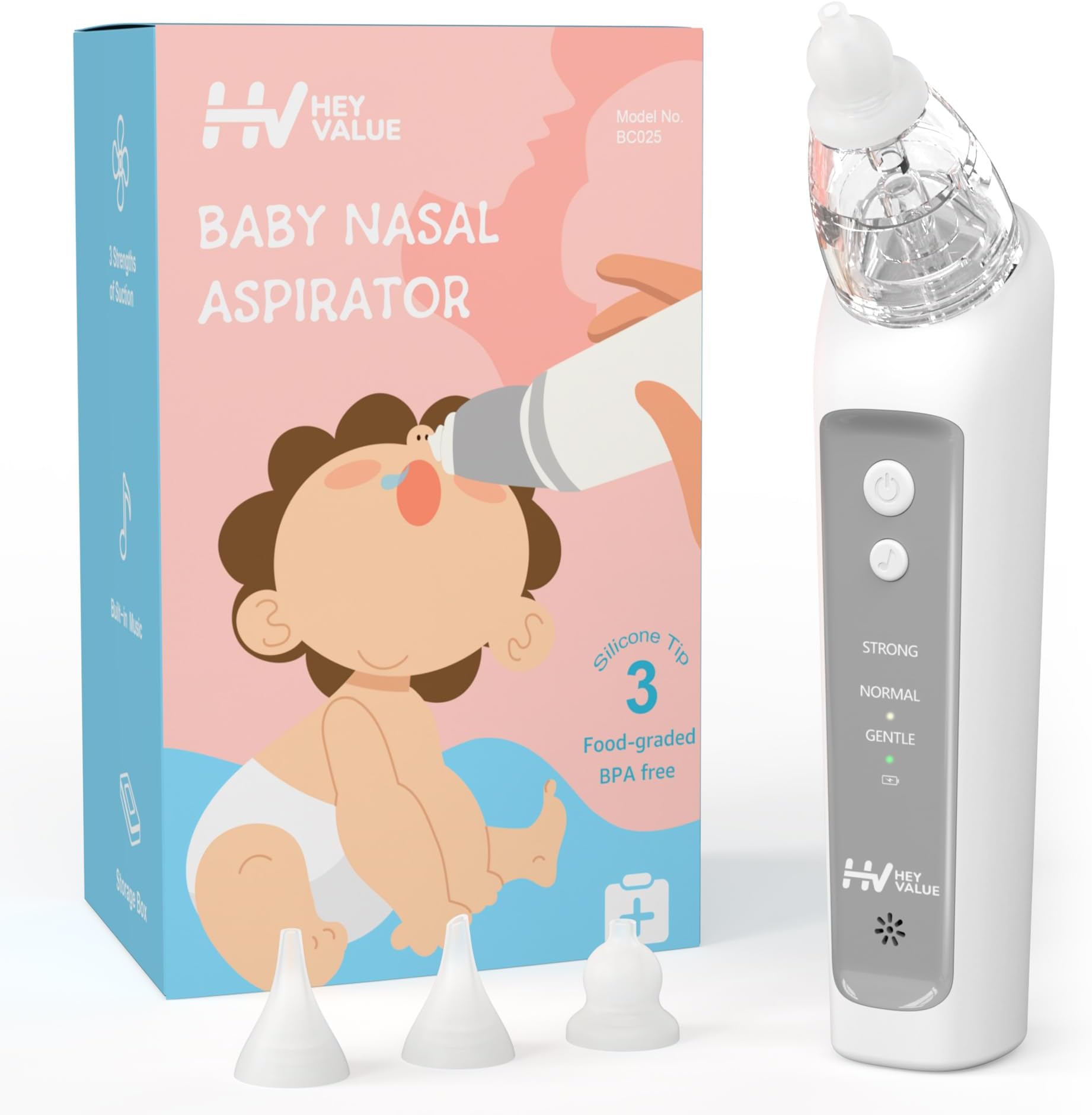 Amazon.com: Navage Baby Nasal Aspirator - Gentle, Pediatrician ...