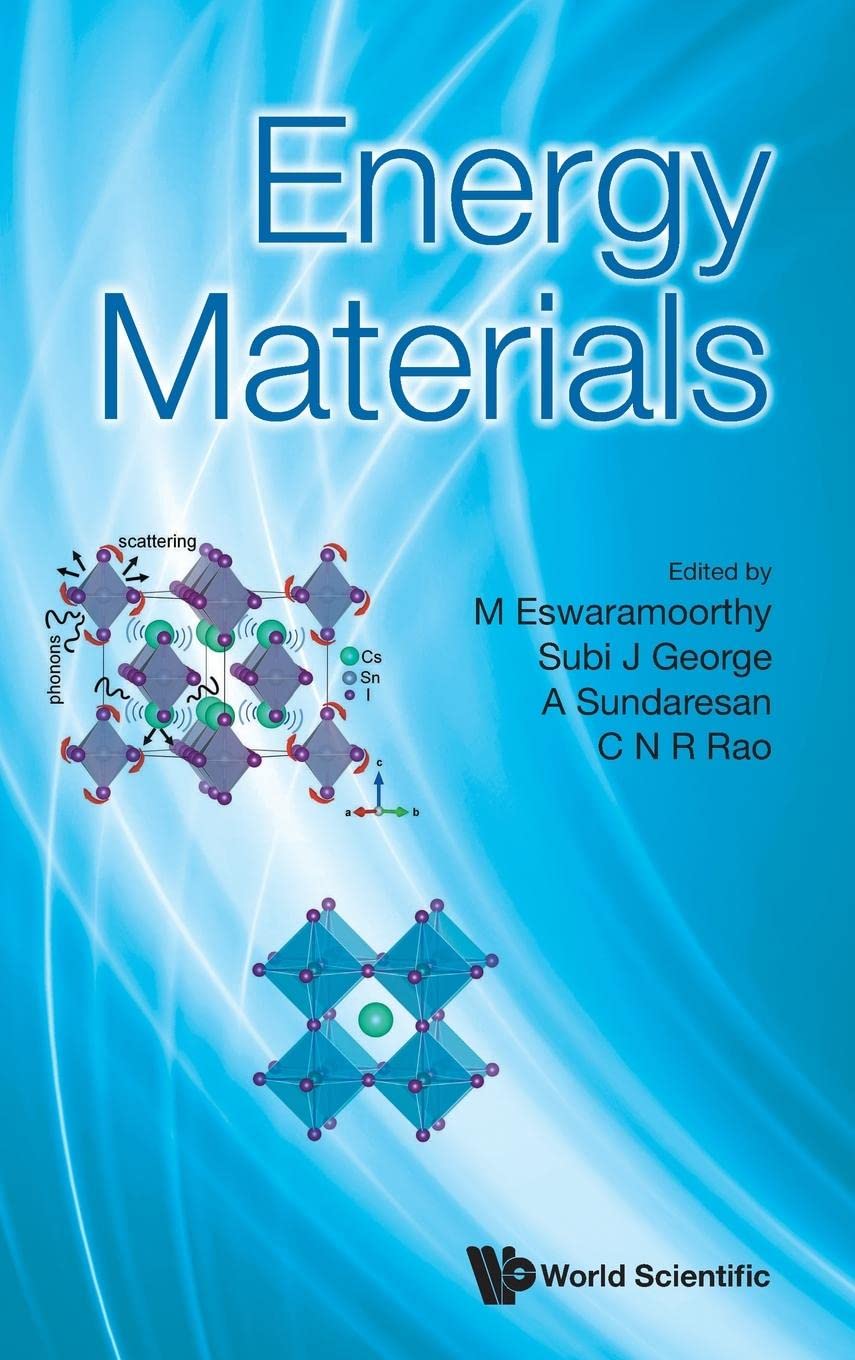 Energy Materials : Eswaramoorthy, M, George, Subi J, Sundaresan, A, Rao ...